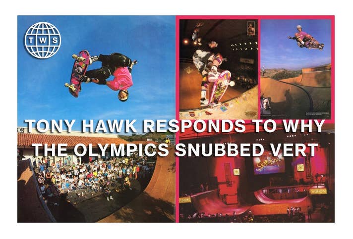 Tony Hawk: Why the Olympics has no Halfpipe | %%sitename%% - TransWorld ...