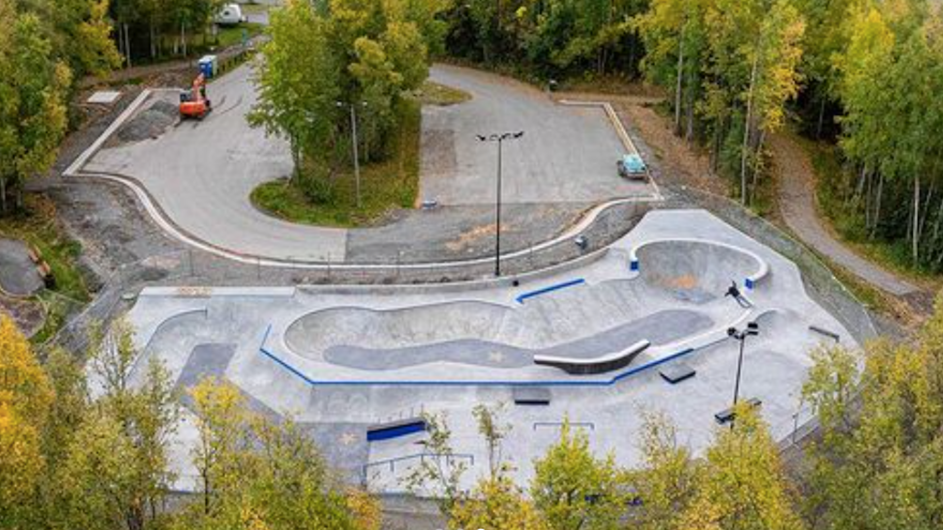 Look: Grindline Shares Photos of the Epic New Taku Lake Skatepark in ...