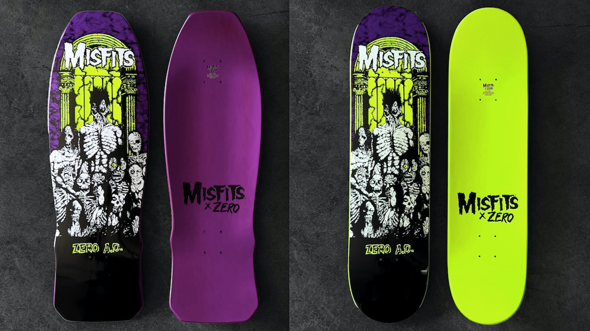 Zero Skateboards and the Misfits Drop New ‘ZERO A.D.’ Collection ...