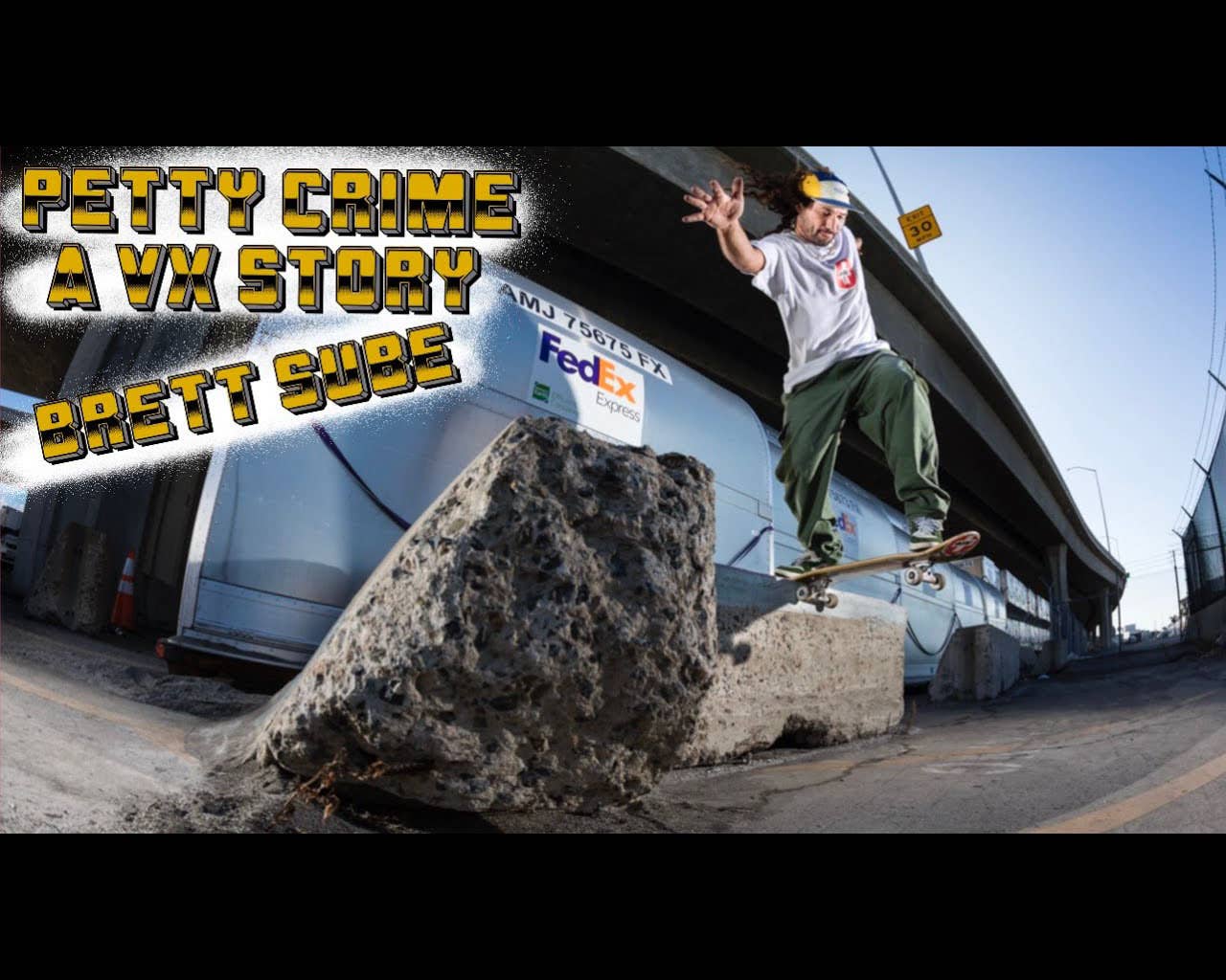 Brett Sube in Petty Crime: A VX Story - Skateboarding