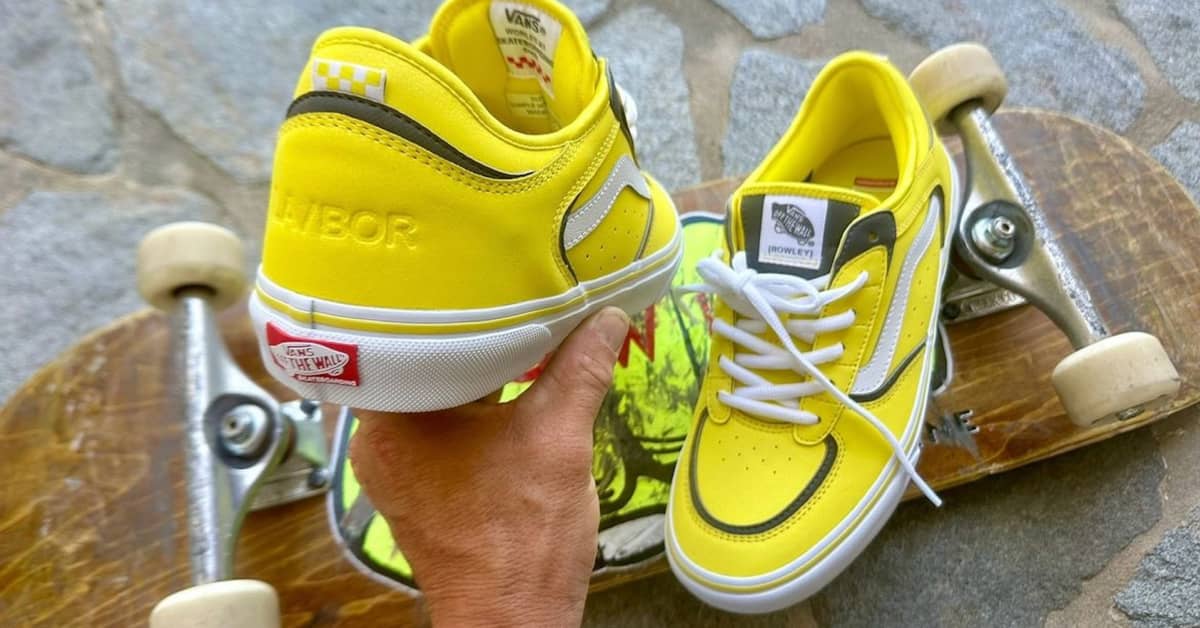 Geoff Rowley and Vans Drop Limited Colorway of Rowley's First Signature ...