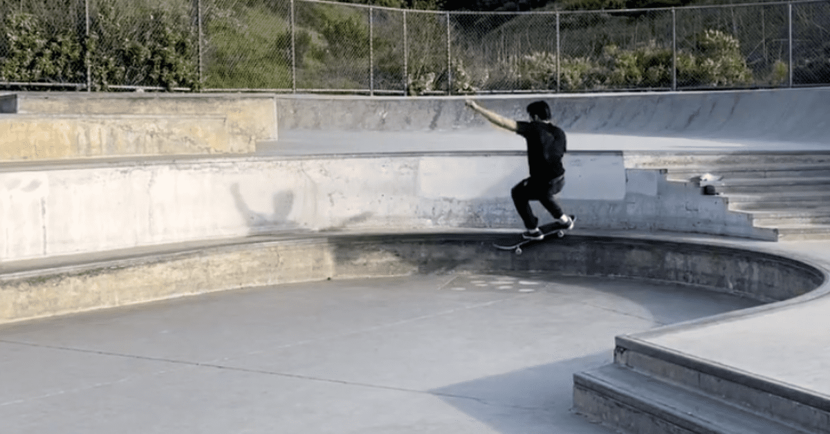 As If This Curvy Smith Grind Wasn't Hard Enough, He Surprises Us At The End