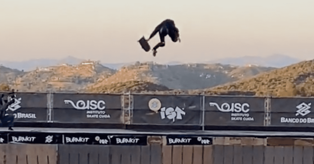 Watch: Jeromy Green Pulls Gnarly Trick On Bob Burnquist’s Mega Ramp