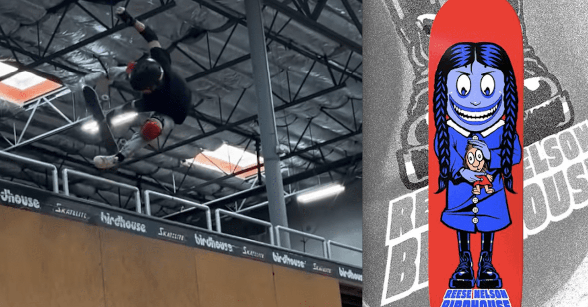 Watch: Reese Nelson Tests Her New Birdhouse Pro Model on Tony Hawk's Ramp