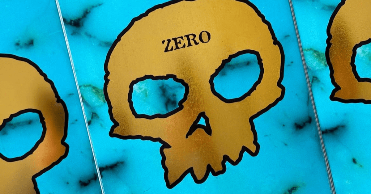 Look: Adam Arunski’s New ‘Turquoise Single Skull’ Zero Deck Just Dropped