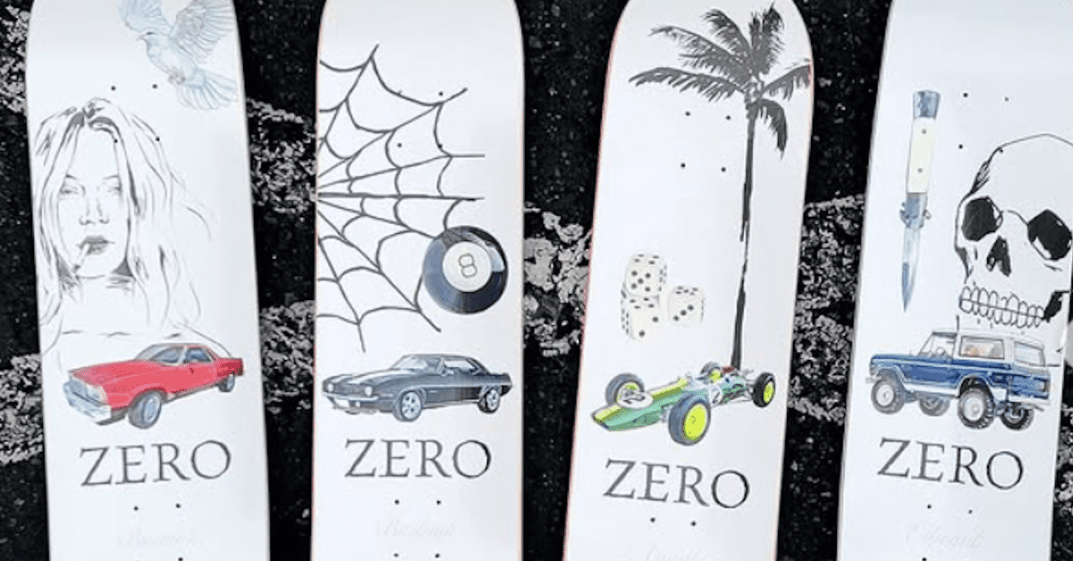 Look: Zero Skateboards Drops New 'Fast Times' Board Series—Hitting ...