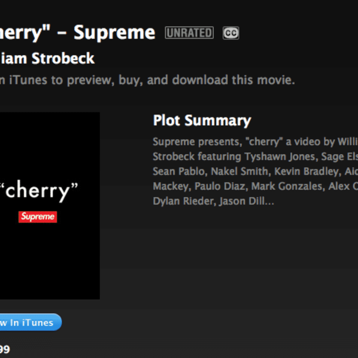About Cherry Unrated