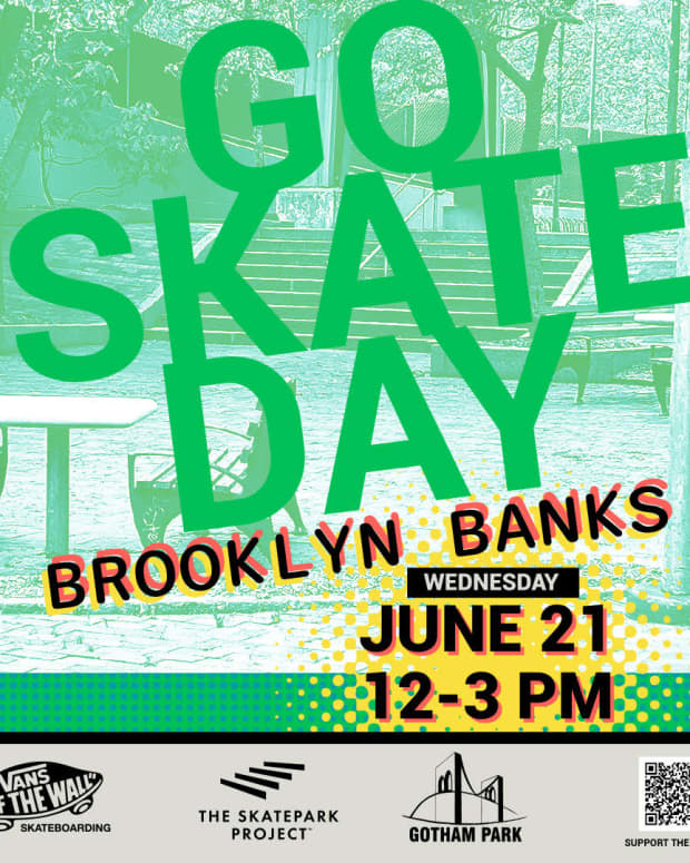 Epic Day In NYC History: New Brooklyn Banks Footage!