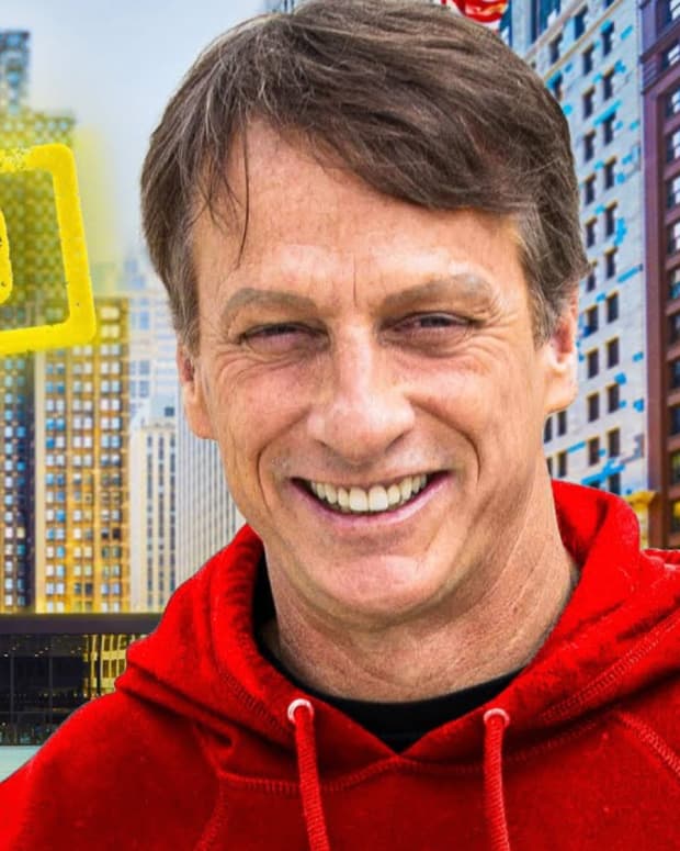 Tony Hawk in Ohio featuring Chad Muska's Brutal Ankle Break