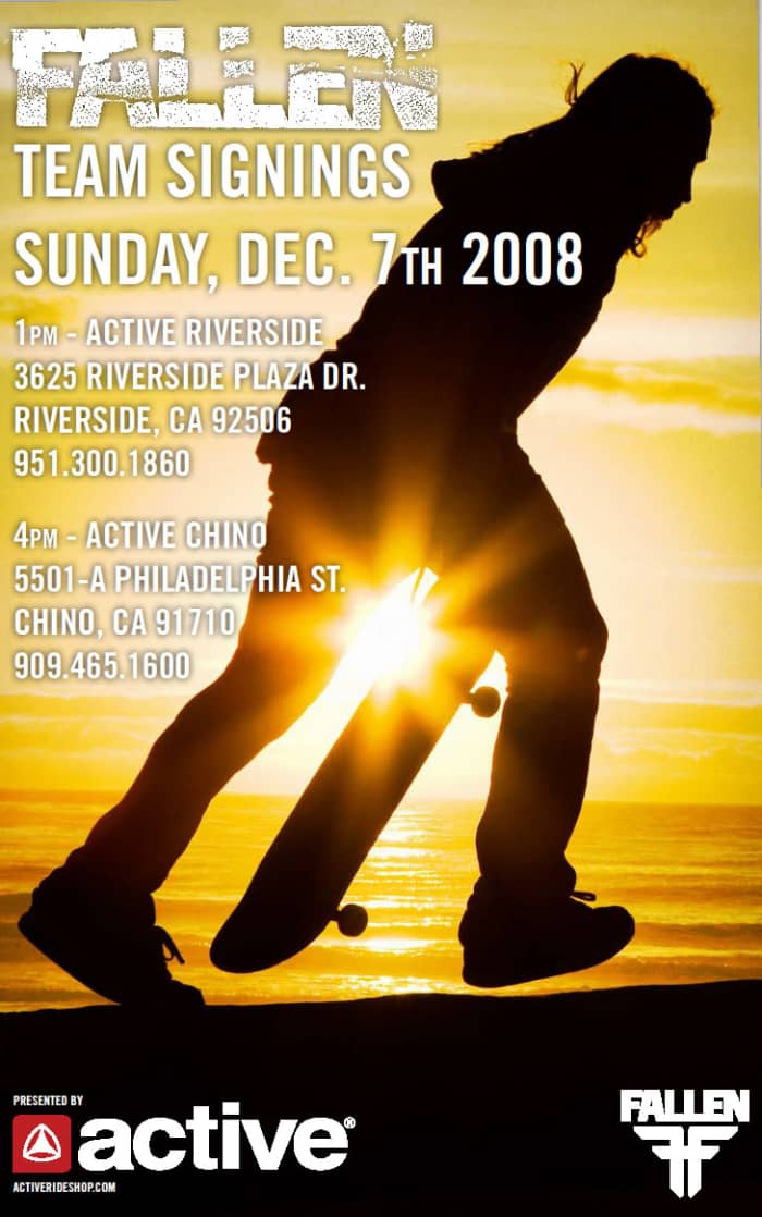 Fallen Team Signings At Active