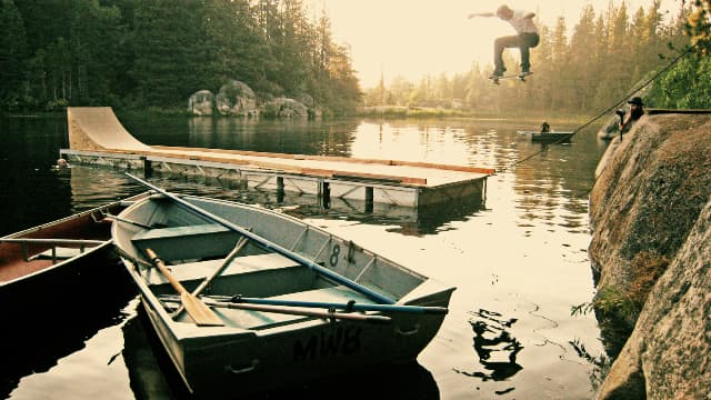 Built To Shred, Dave Bergthold, Fuel TV, Sequoia lake, skate camp ...