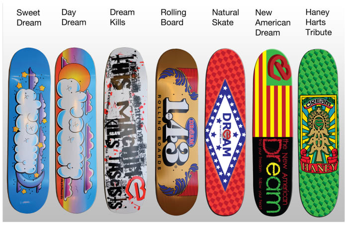 Daniel Haney's Dream Skateboards