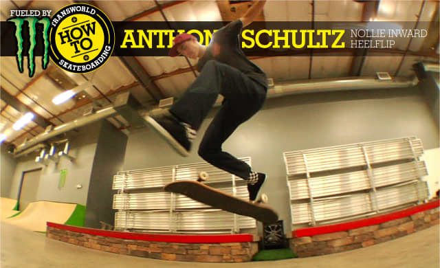 Anthony Schultz///Nollie Inward Heelflips