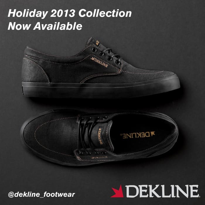 Dekline Holiday 2013 Footwear Collection