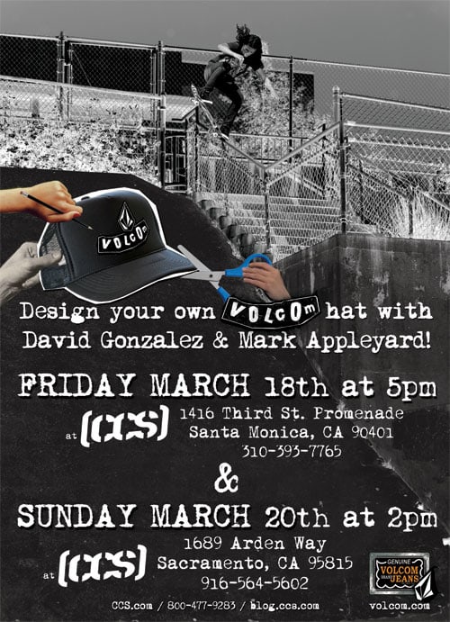 3 CCS Shop Events This Weekend - TransWorld SKATEboarding Magazine