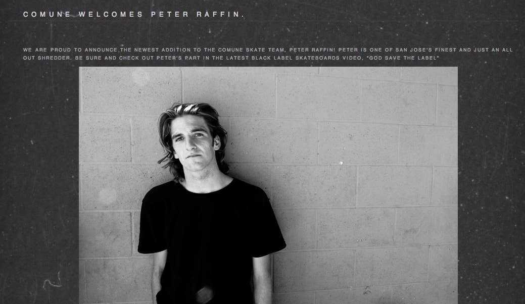 Peter Raffin On Comune