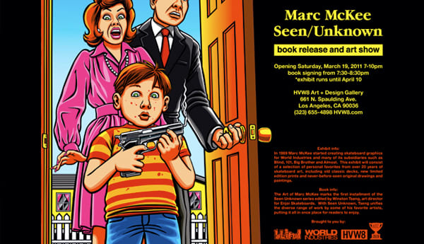 Marc McKee Seen/Unknown Book Release and Art Show