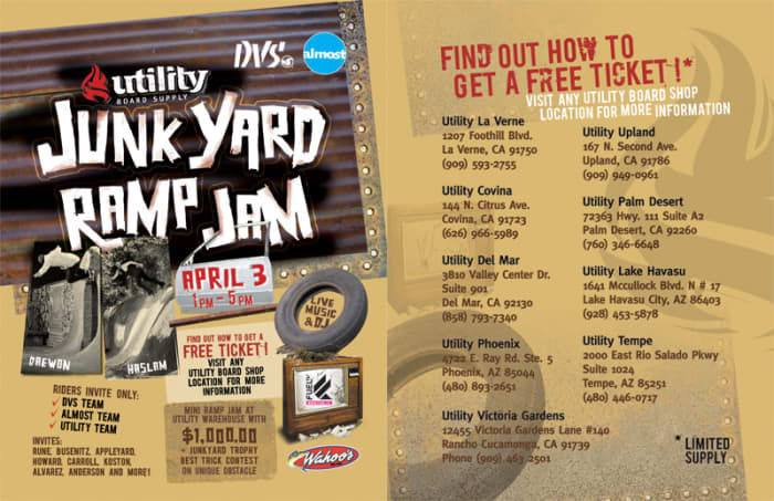 Utility Ramp Jam - TransWorld SKATEboarding Magazine