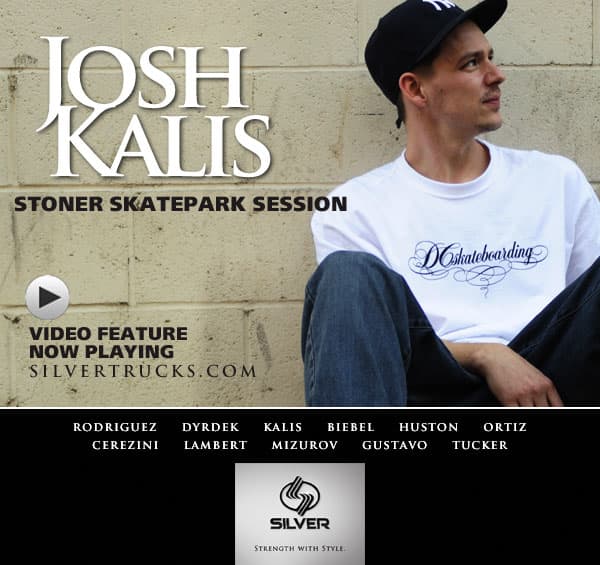 Josh Kalis Sessions Stoner Plaza - TransWorld SKATEboarding Magazine