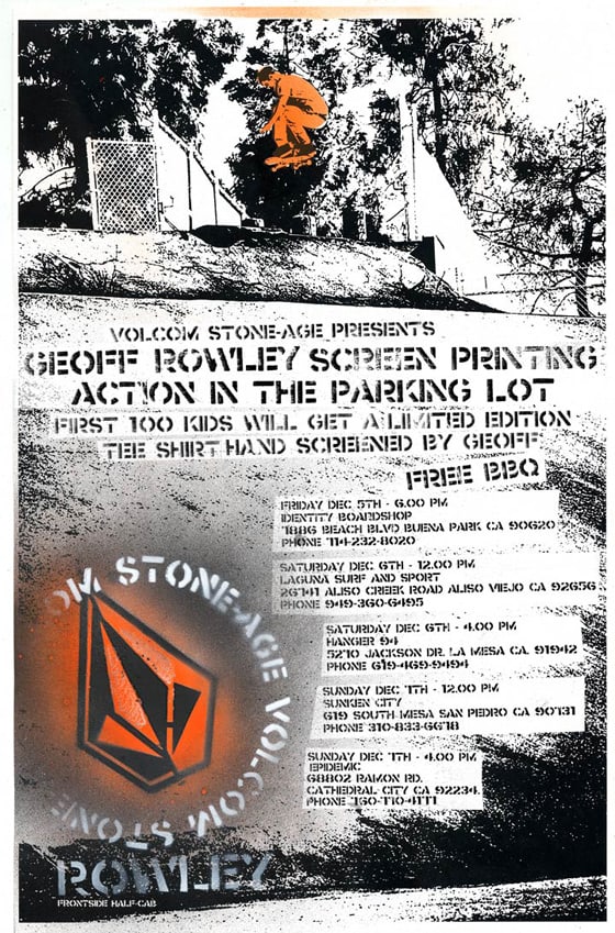 Geoff Rowley, Volcom - TransWorld SKATEboarding Magazine