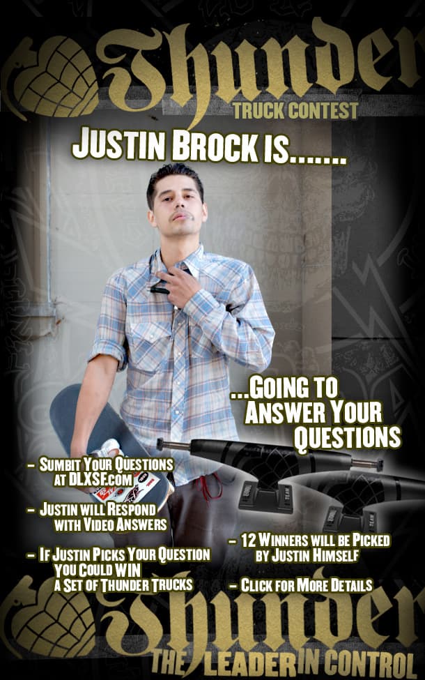 Justin Brock is...Contest