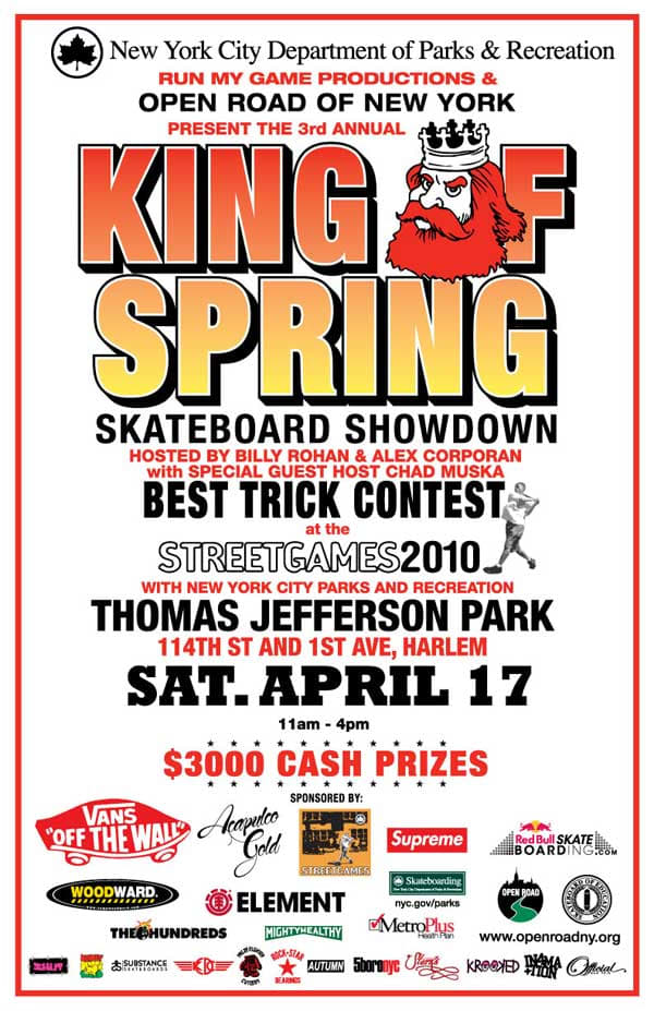 King Of Spring 2010 x Chad Muska