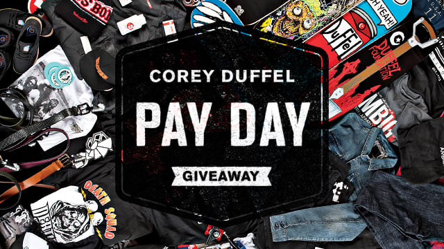 Pay Day: Corey Duffel