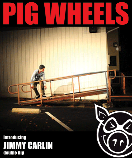 Jimmy Carlin On Pig Wheels