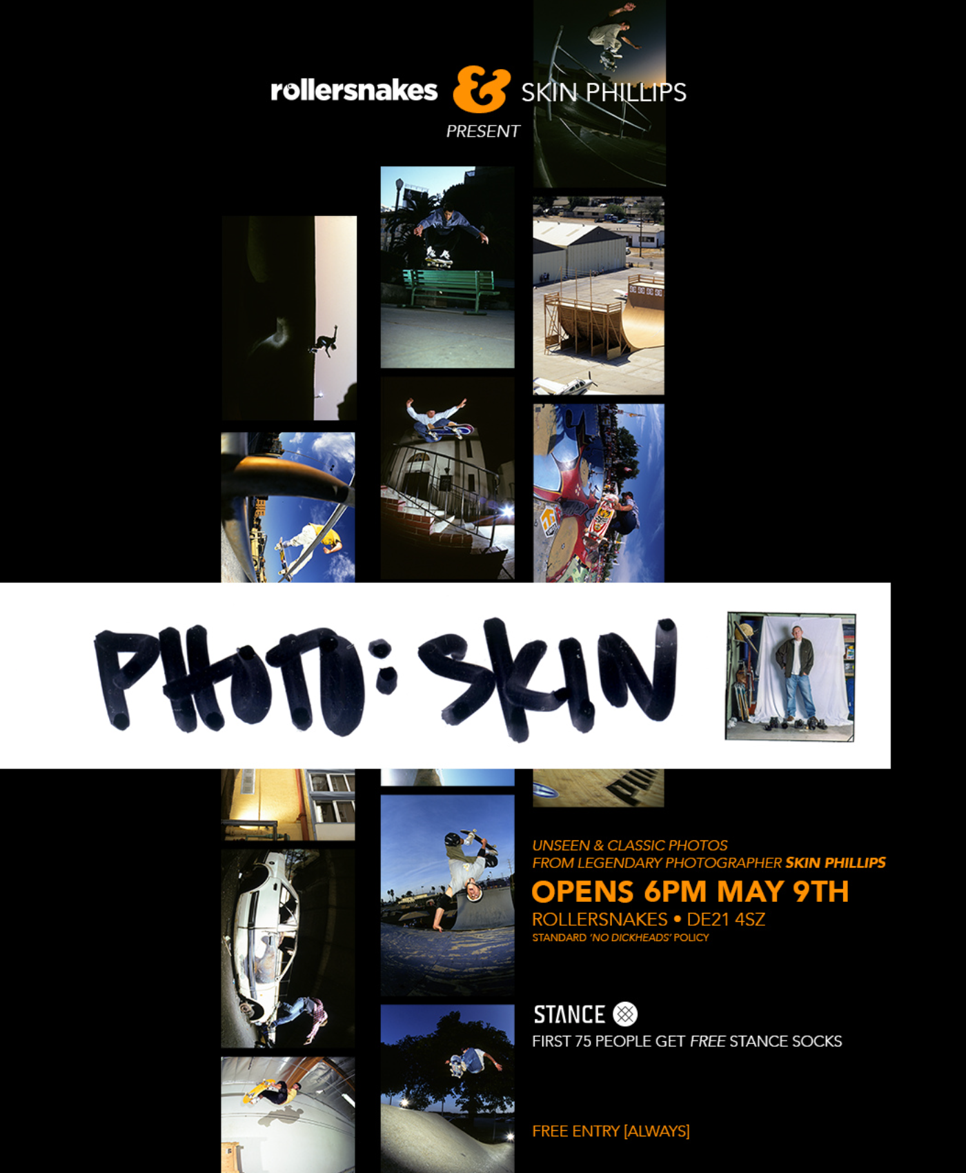 Iconic Skateboard Photographer: Skin Phillips Documentary
