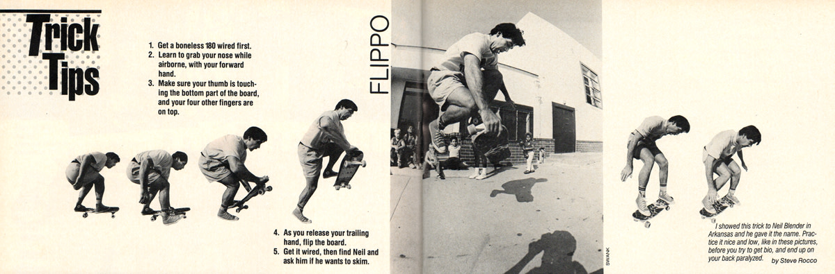 Classsic Text: Steve Rocco, The Origin of a Species, 1986