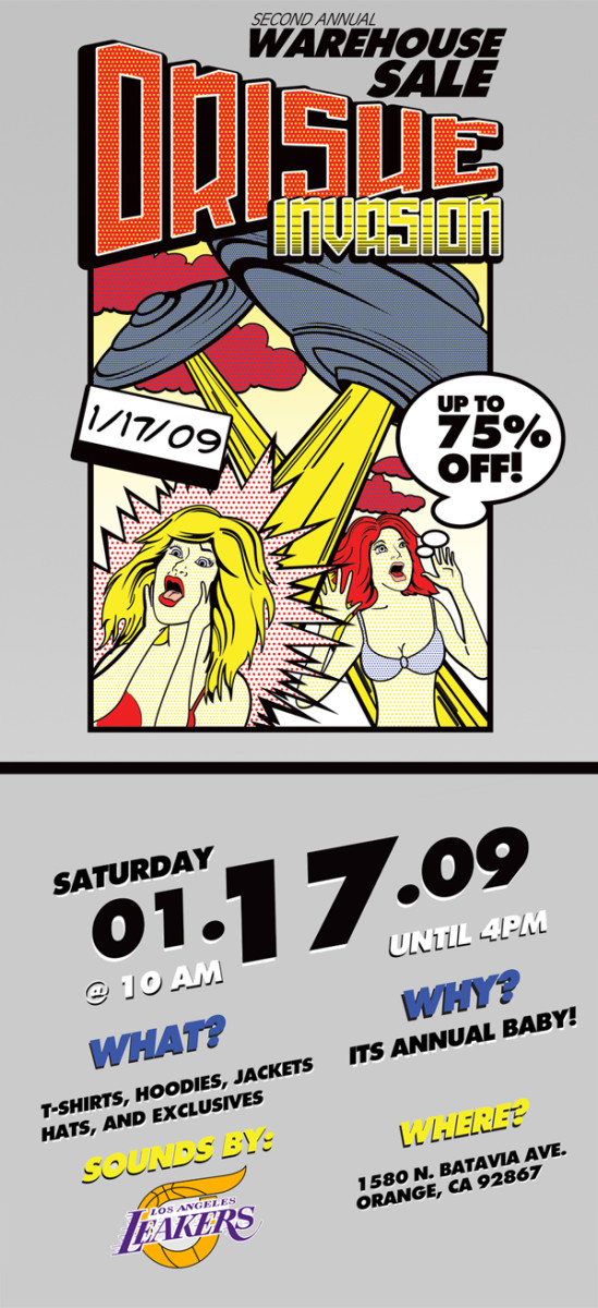 Orisue, warehouse, sale