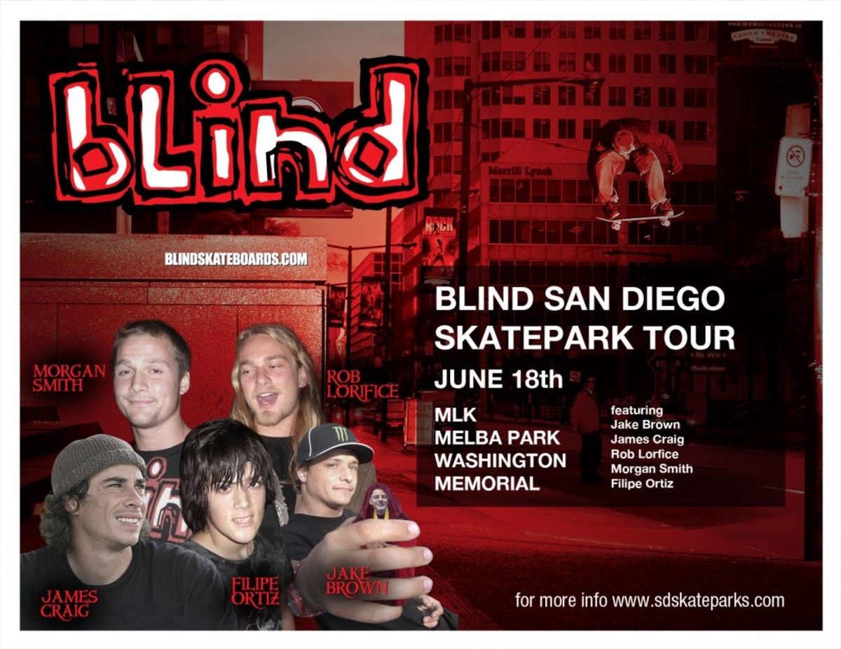 Blind Skatepark Tour, San Diego