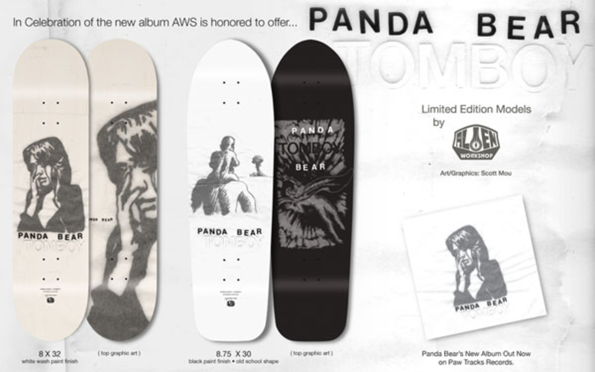 Alien Workshop x Panda Bear Decks