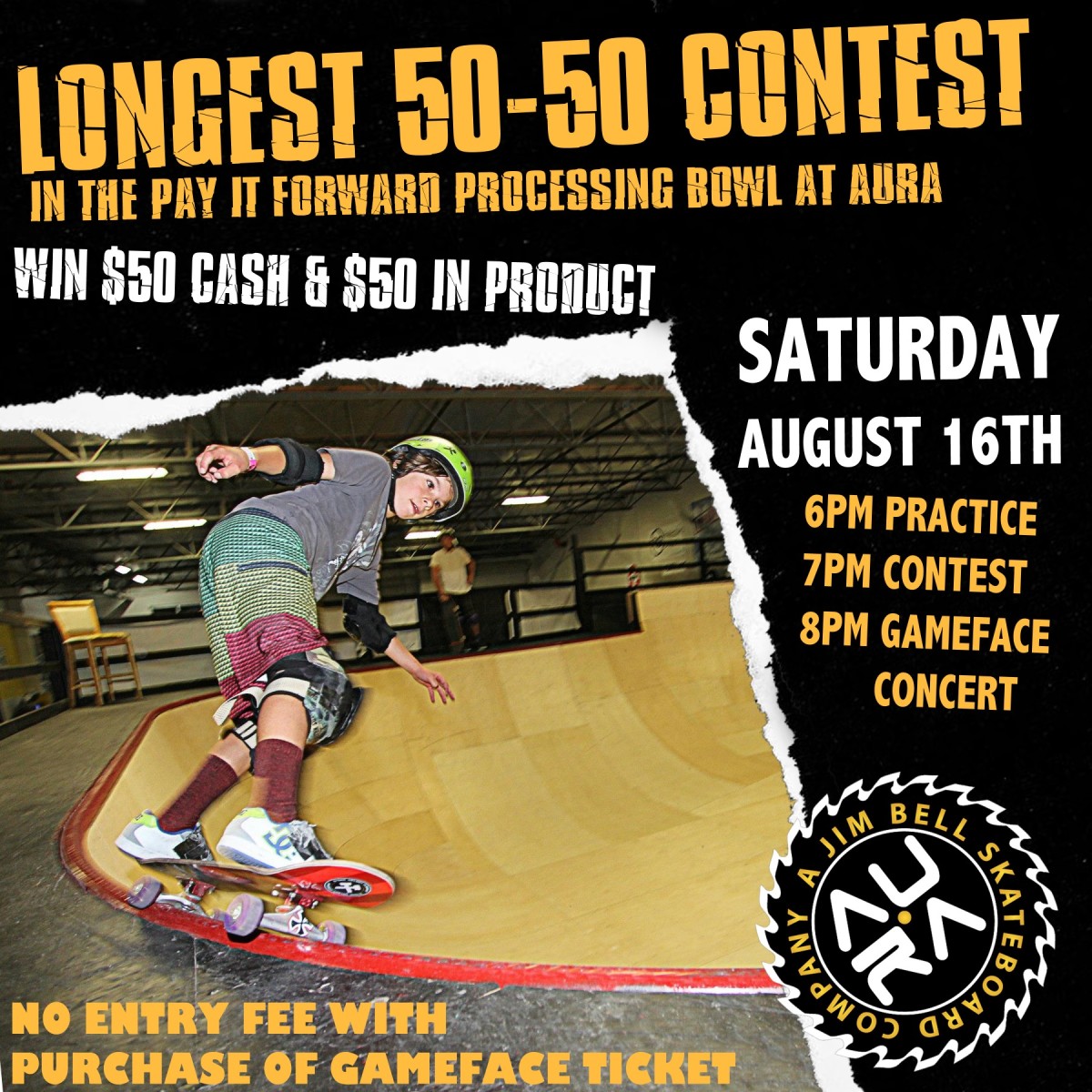 Longest 50-50 Contest, Aura