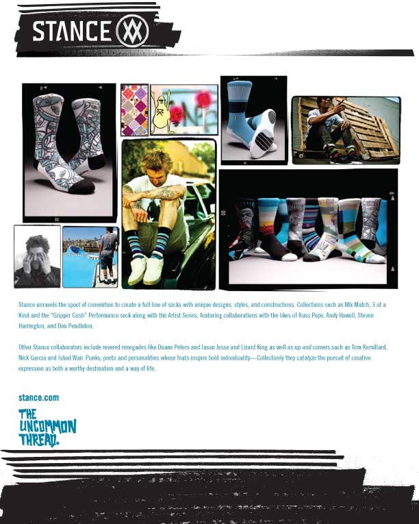 Stance Socks: The Uncommon Thread - TransWorld SKATEboarding Magazine
