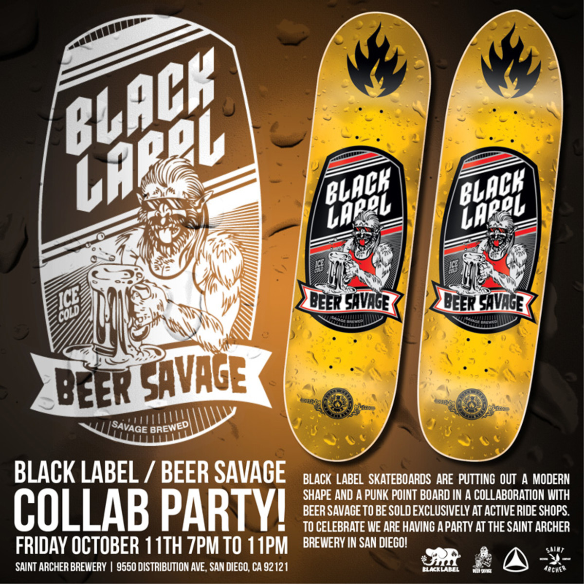 Black Label x Active x Beer Savage Party