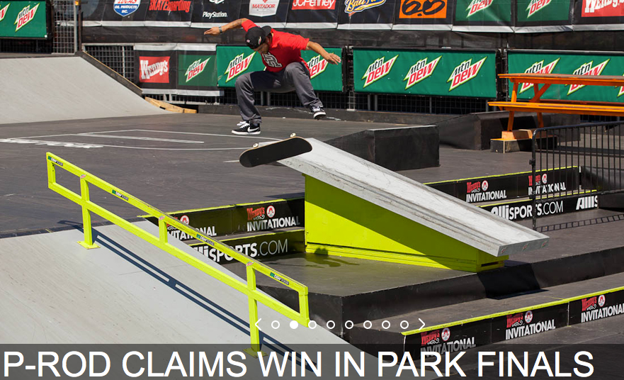 Portland Dew Tour 2010: P-Rod Wins Park Finals