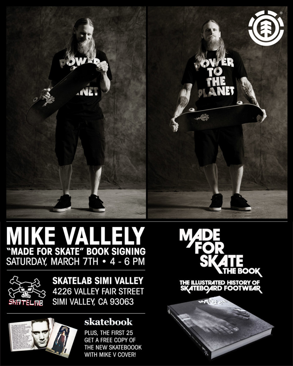 Element, Mike V, made for skate, skatelab