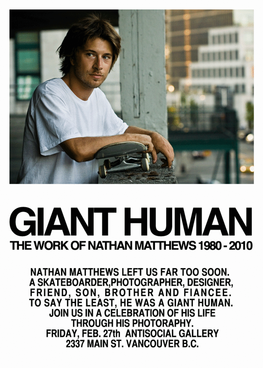 Nathan Matthews Giant Human Photo show