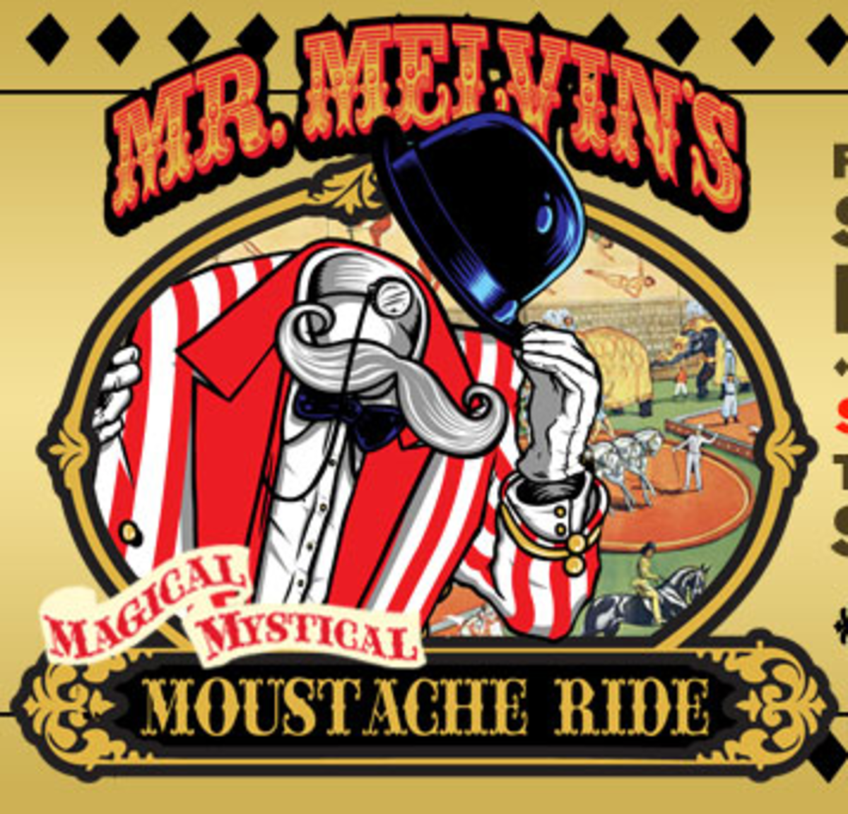 Santa Cruz Mr. Melvin Mustache Rides