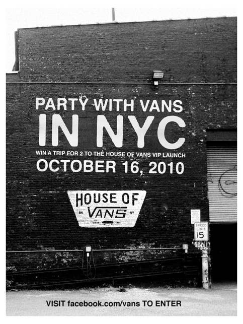 Win a Trip to NYC, House of Vans Opening - TransWorld SKATEboarding ...