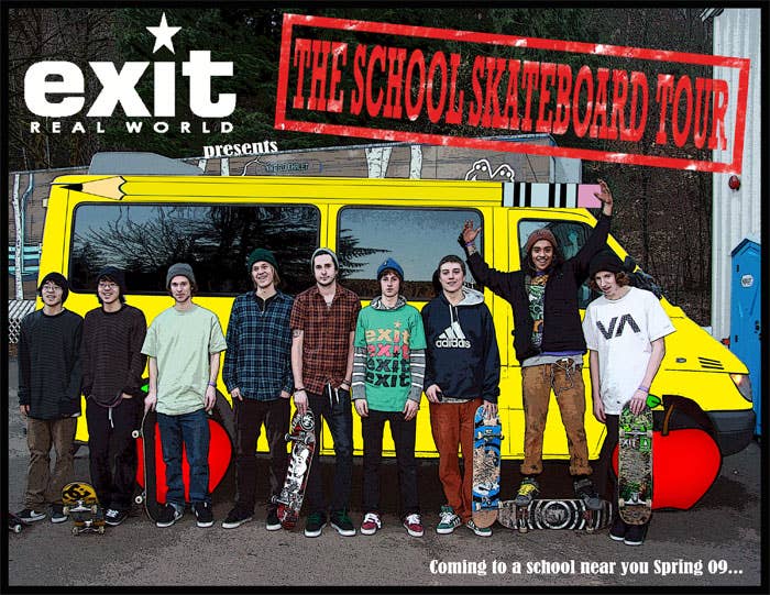 exit real world, school, demos, oregon