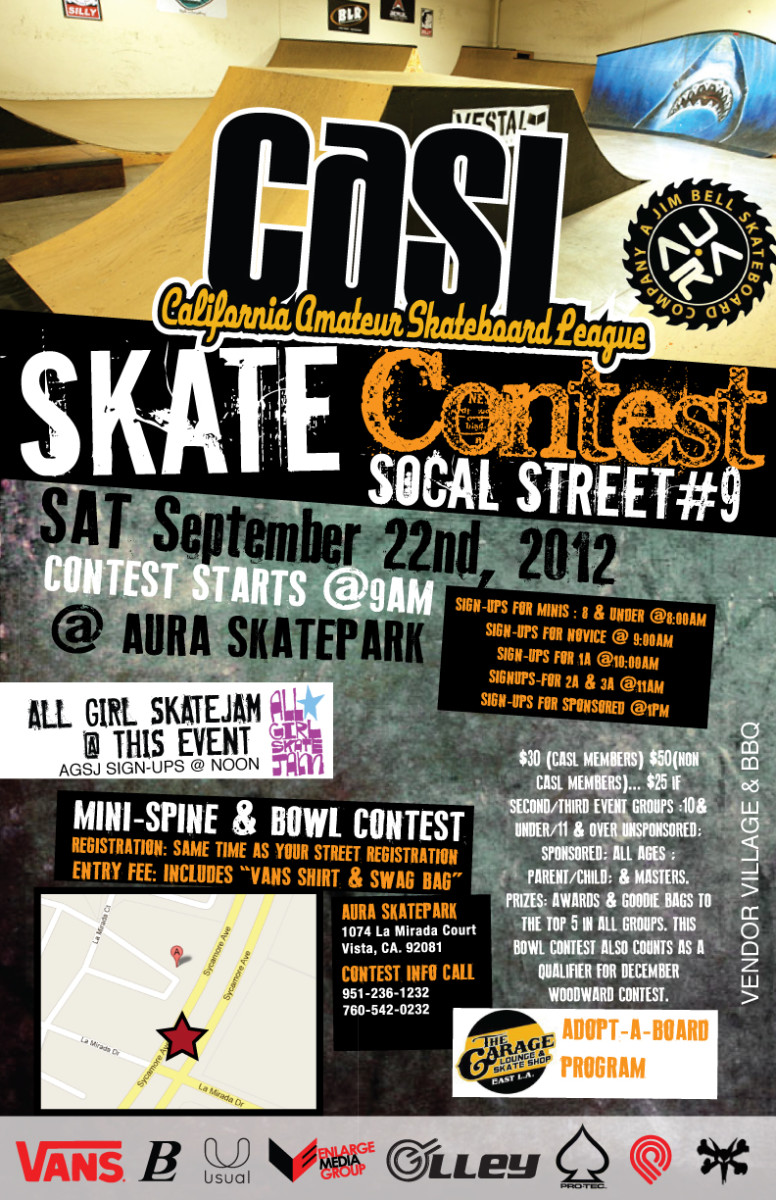 CASL Contest At Aura Sept 22 - TransWorld SKATEboarding Magazine