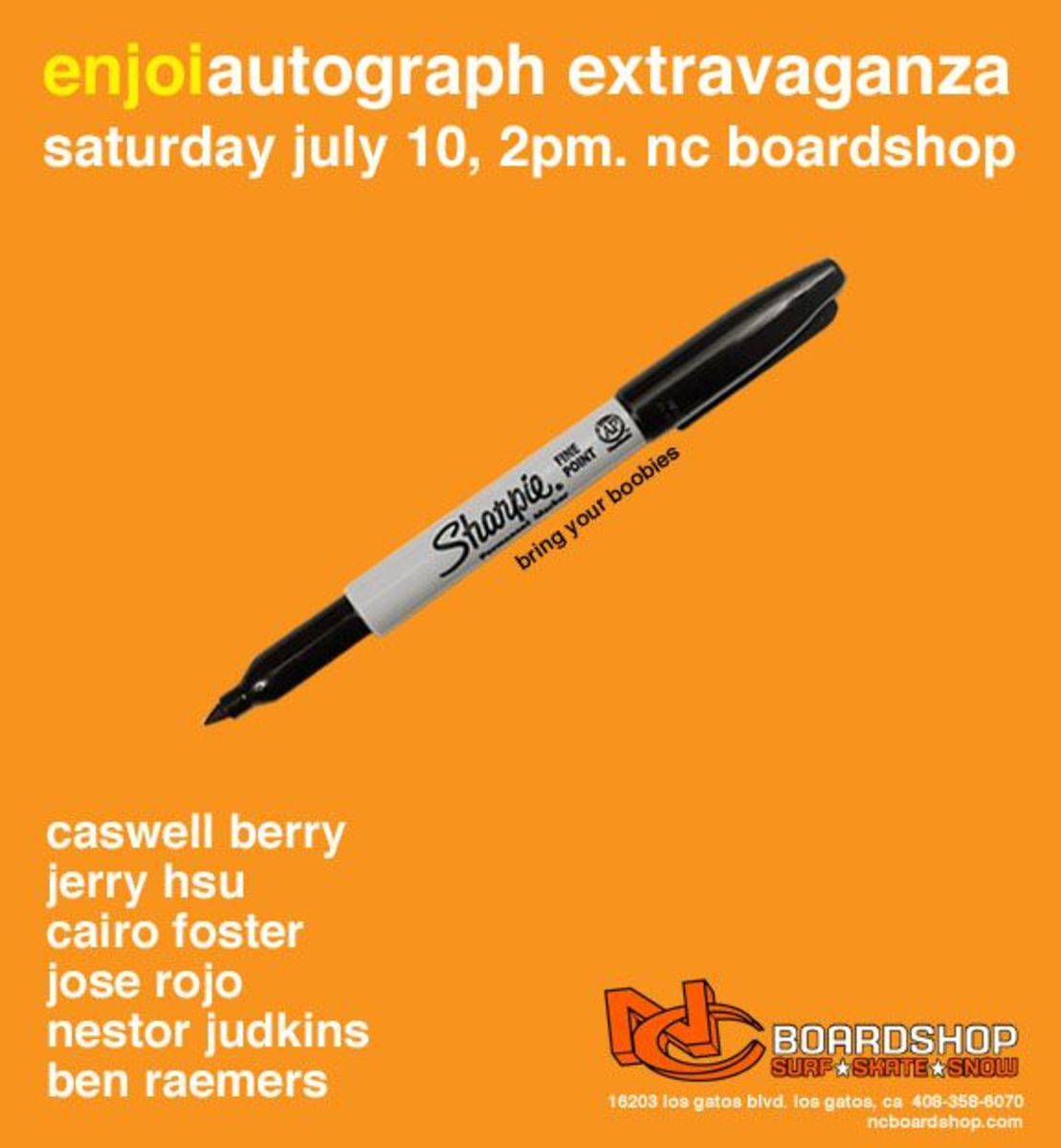 enjoi @ NC Boardshop July 10 - TransWorld SKATEboarding Magazine