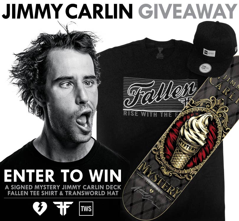 Jimmy Carlin Giveaway