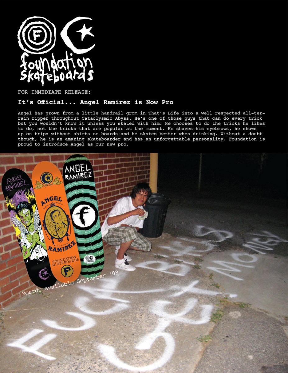 Nick Trapasso, Angel Ramirez, pro skaters