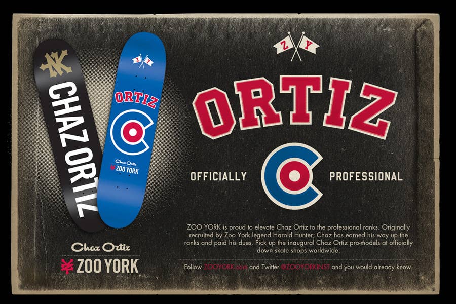 Chaz Ortiz Pro For Zoo York