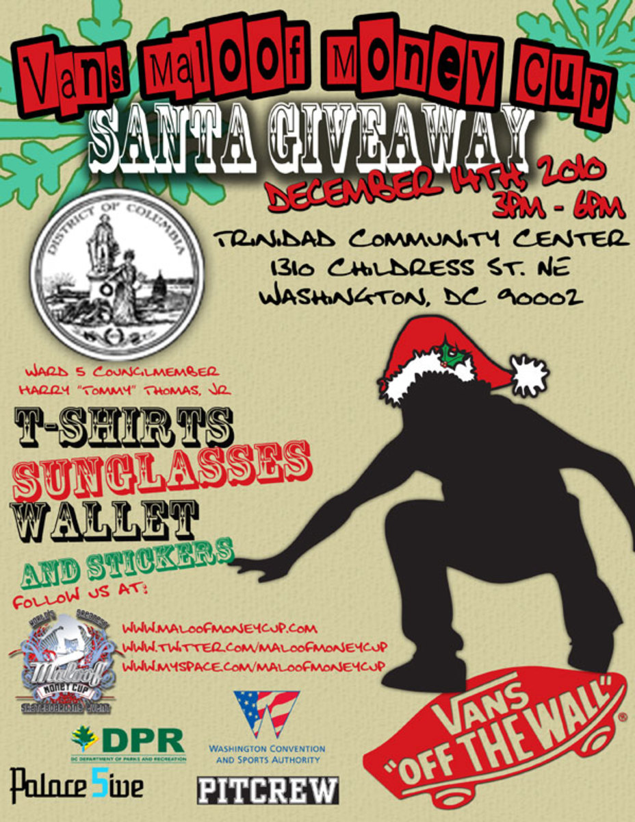 Maloof & Vans Santa Giveaway - TransWorld SKATEboarding Magazine