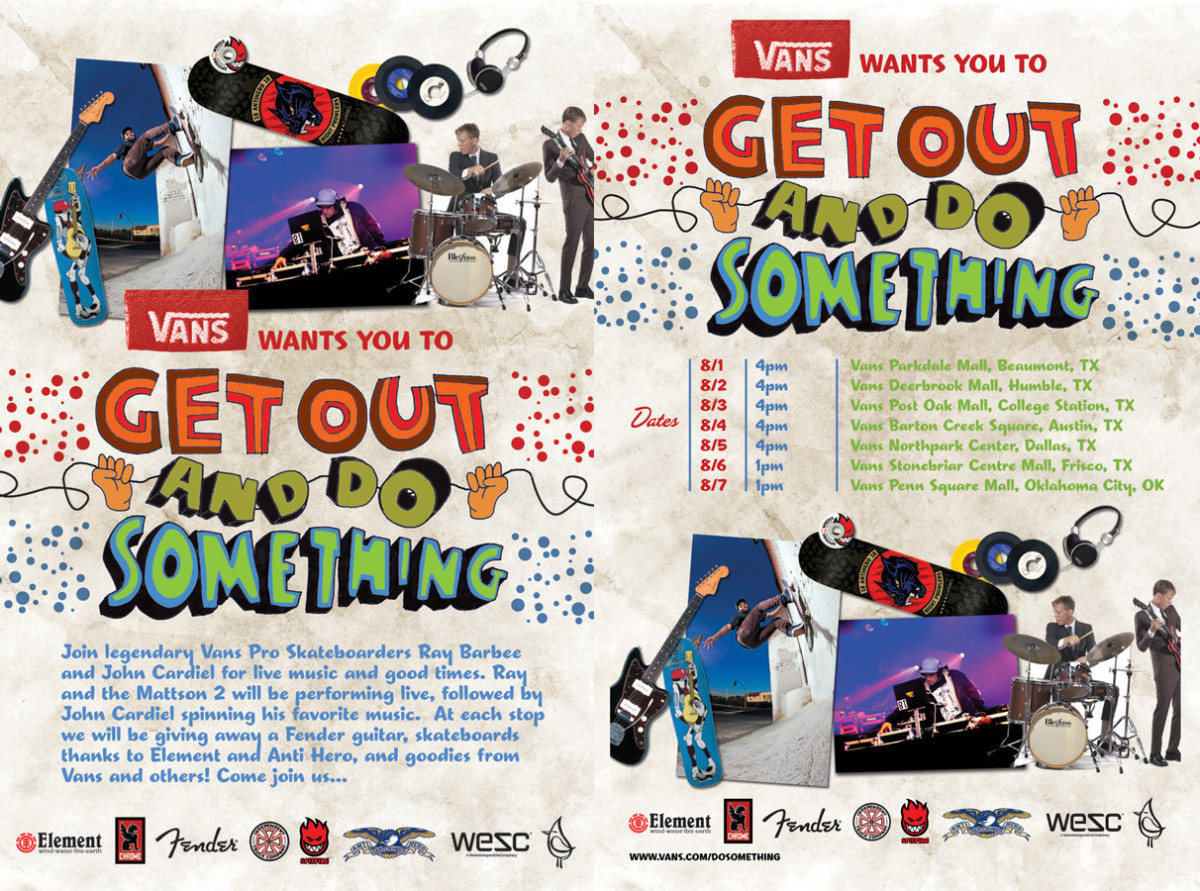 Vans Get Out & Do Something Tour 2011