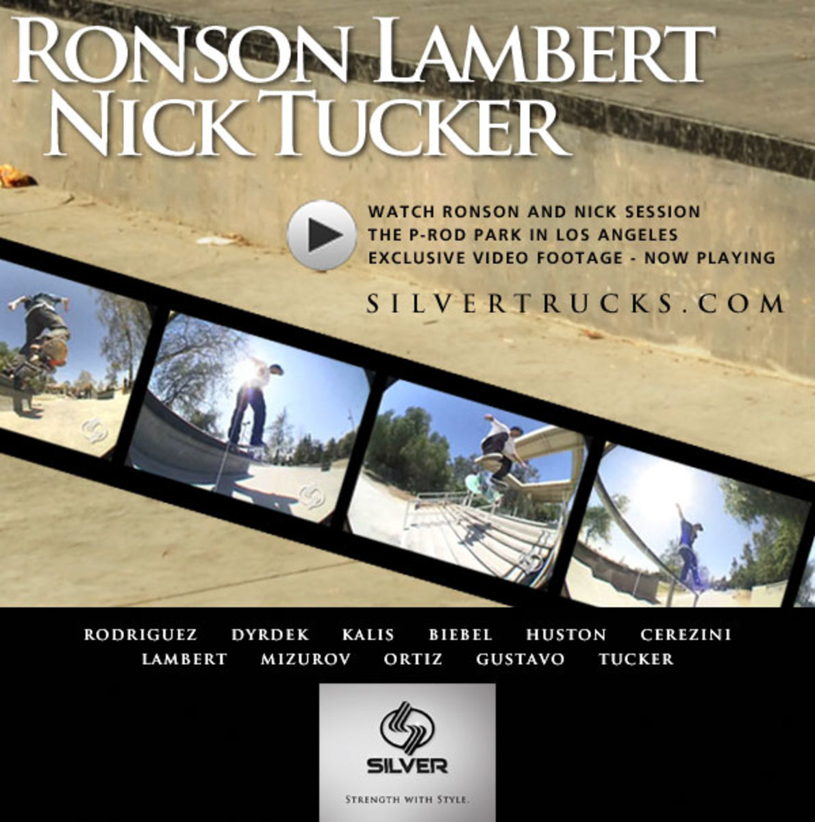 Ronson Lambert & Nick Tucker Silver Video - TransWorld SKATEboarding ...